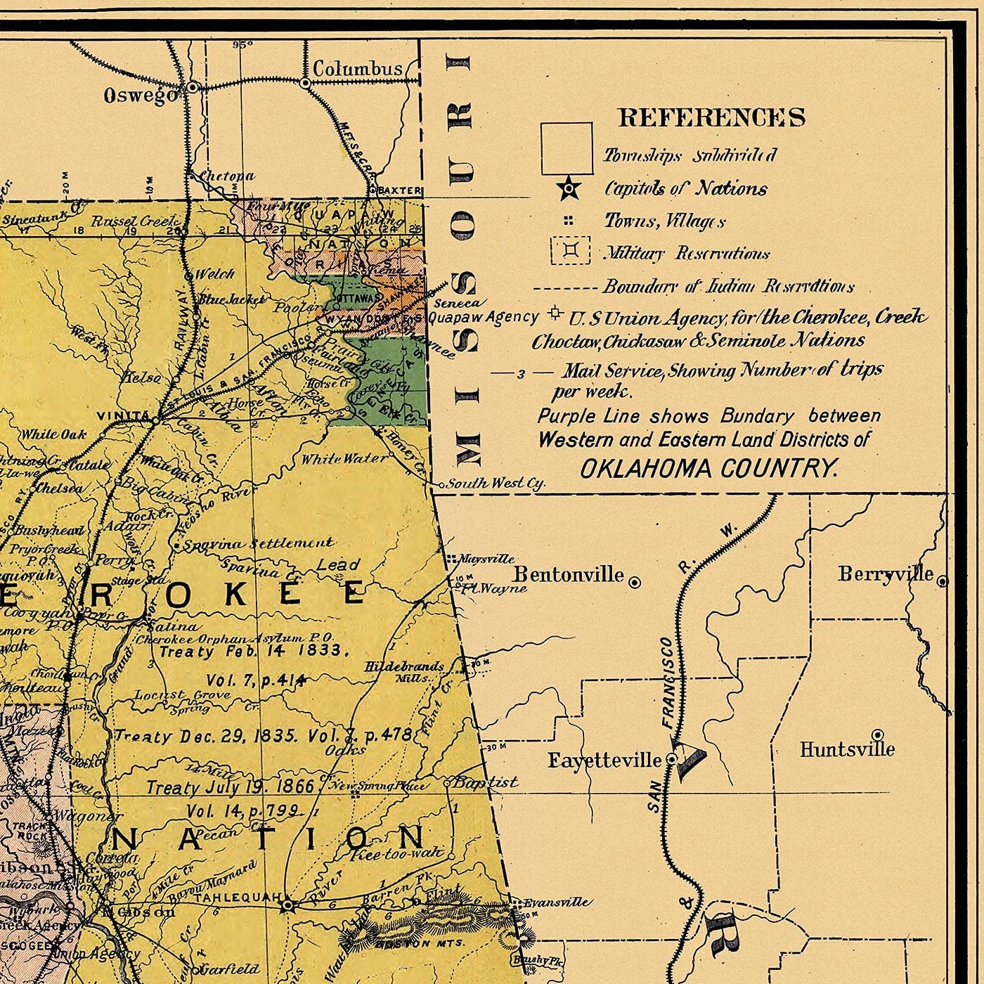 Map Of Quapaw