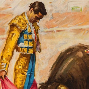 Set of Five (5) Spanish Bullfight Advertisement Posters - La Corrida De ...