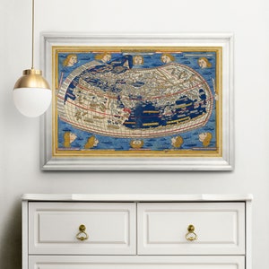 World Map | World Before Columbus | by Claudius Ptolemy / Johann Reger ...