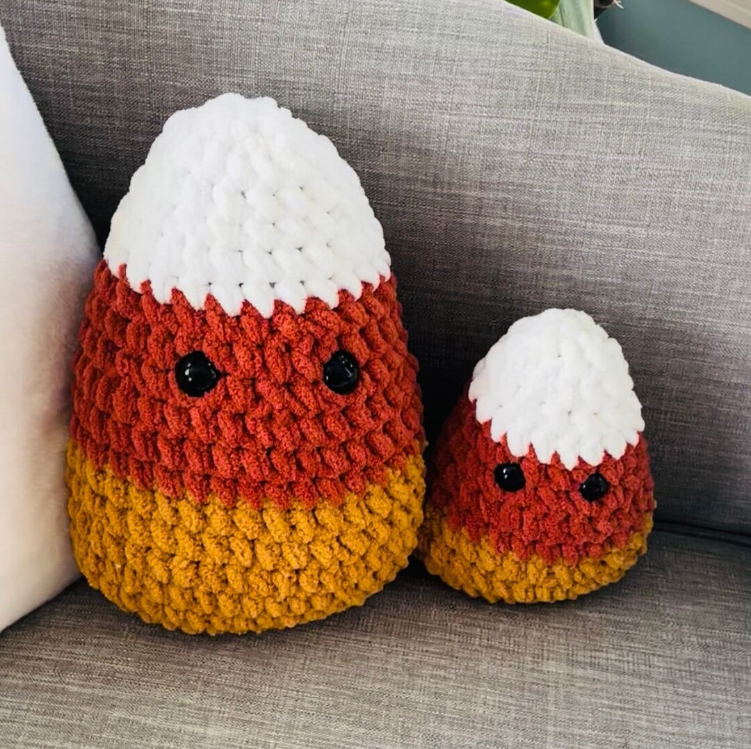 Cornelius the Candy Corn; Plushie; Halloween Plushie - Etsy