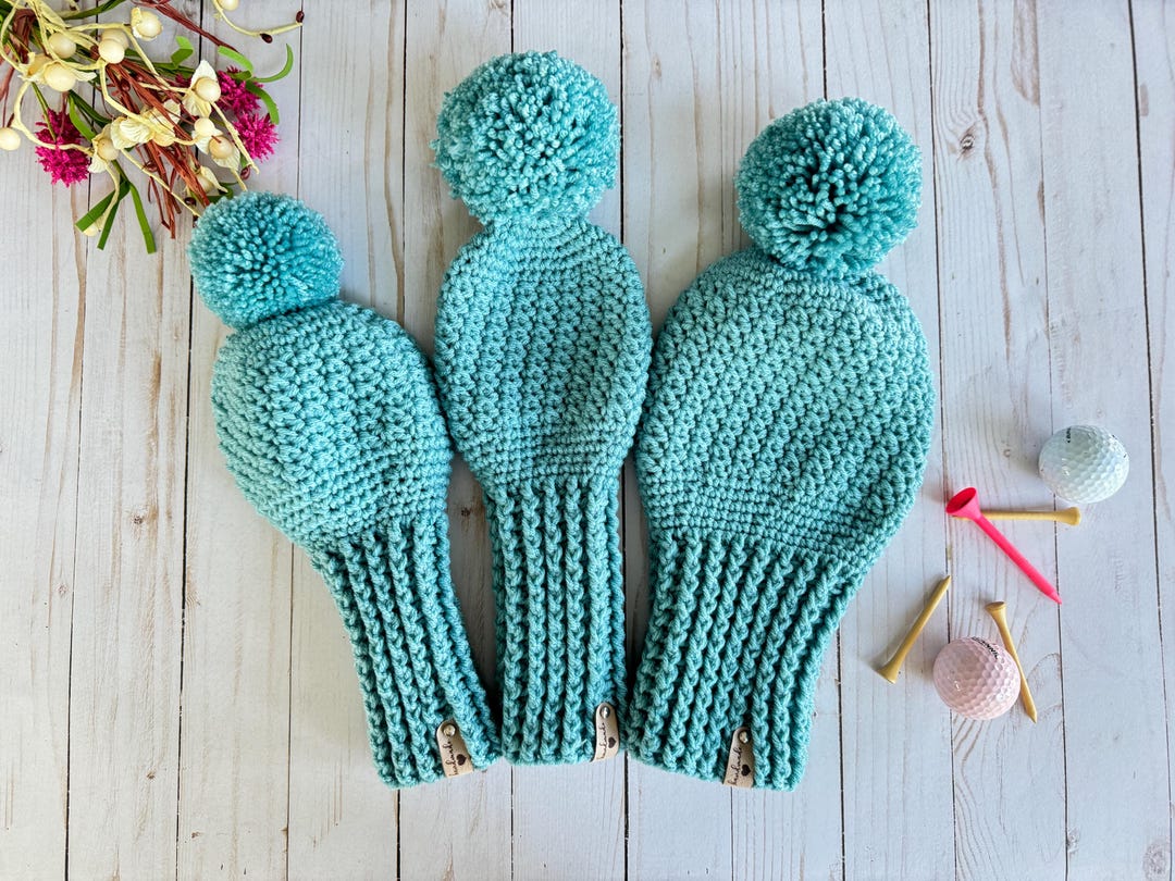 Crochet Suzette Golf Head Cover PATTERN: 3 Sizes, Ladies Golf (digital ...