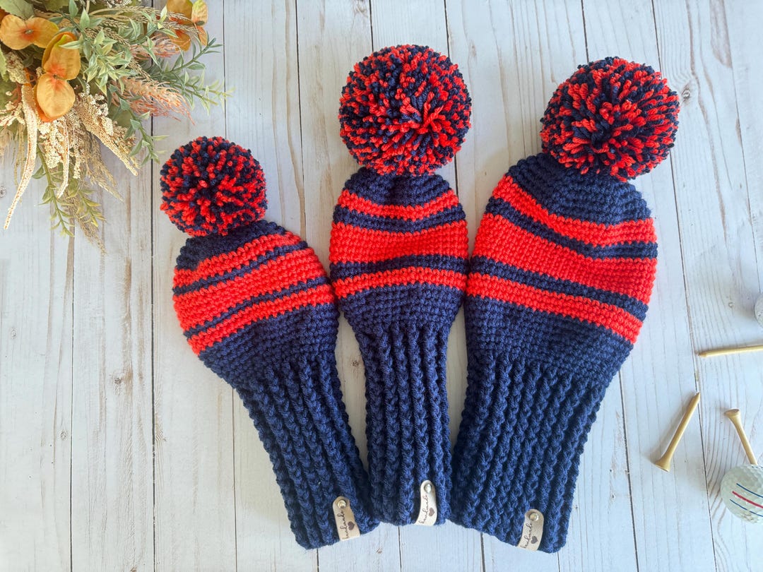 Crochet Team Golf Head Cover PATTERN; Golf Club Cover; Gift Idea; - Etsy