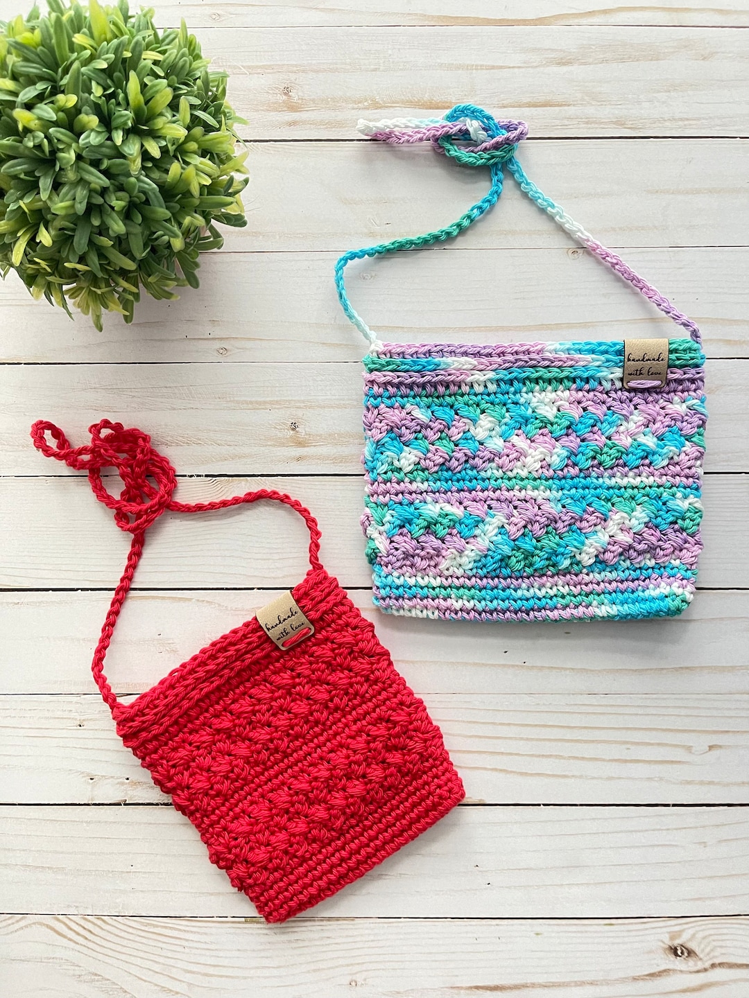 Mini Me Crochet Purse PATTERN; Kids Crossbody; Crochet Purse - Etsy