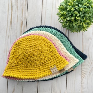 Suzette Mini Me Bucket Hat; Crochet Hat PATTERN; Bucket Hat - Etsy