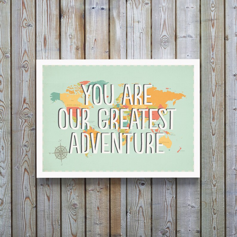Baby Adventure and Explore Poster Prints Set of Four Prints - Etsy
