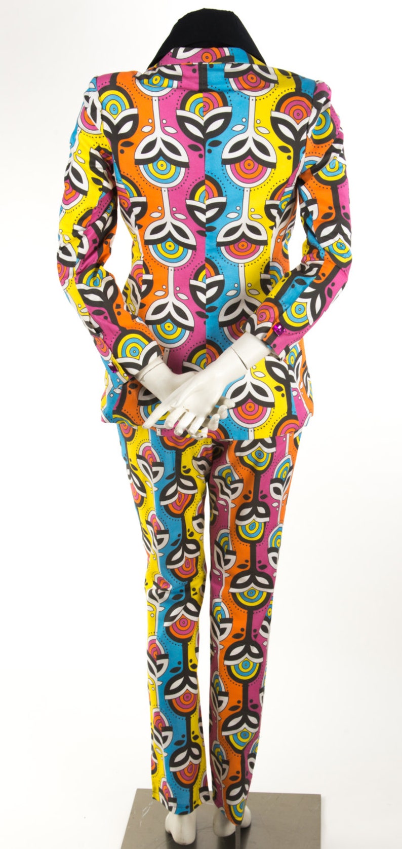 Oliver Hibert Print Suit/ Psychedelic Suit/ Custom Print Suit/ Oliver ...
