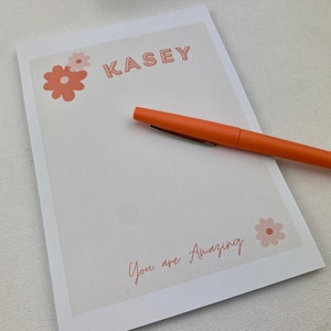 Personalized Notepad | Personalized Teacher Notepad | Custom Teacher ...