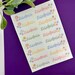 School Subject Labels-folder Labels-binder Labels-back to School ...