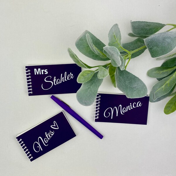 Mini Notebook - Etsy