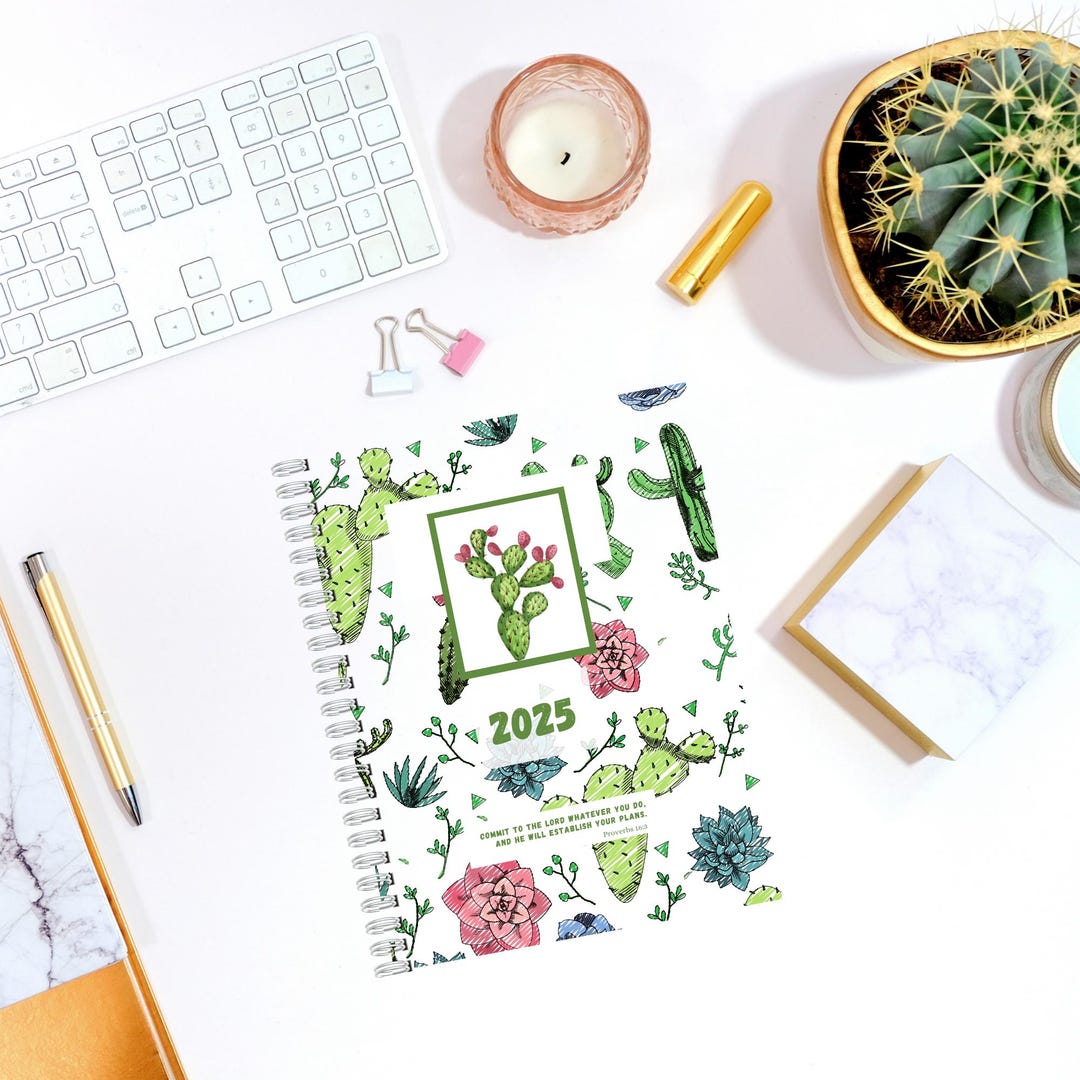 2026 Planner With Scripture - Christian Planner / 2 Pages per Month - Etsy