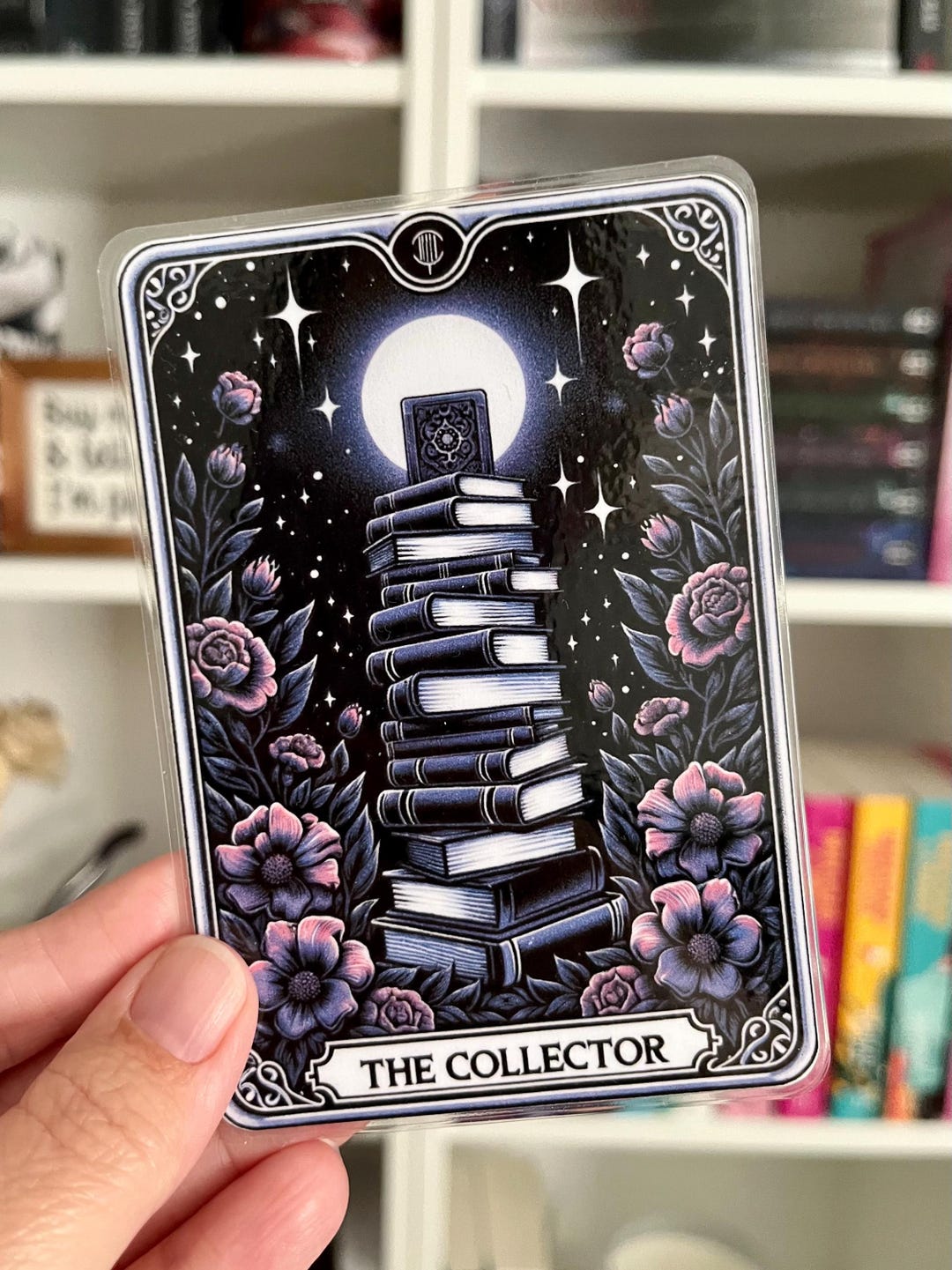 The Collector Bookmark, Tarot Card Bookmark, Gift for Book Lover - Etsy