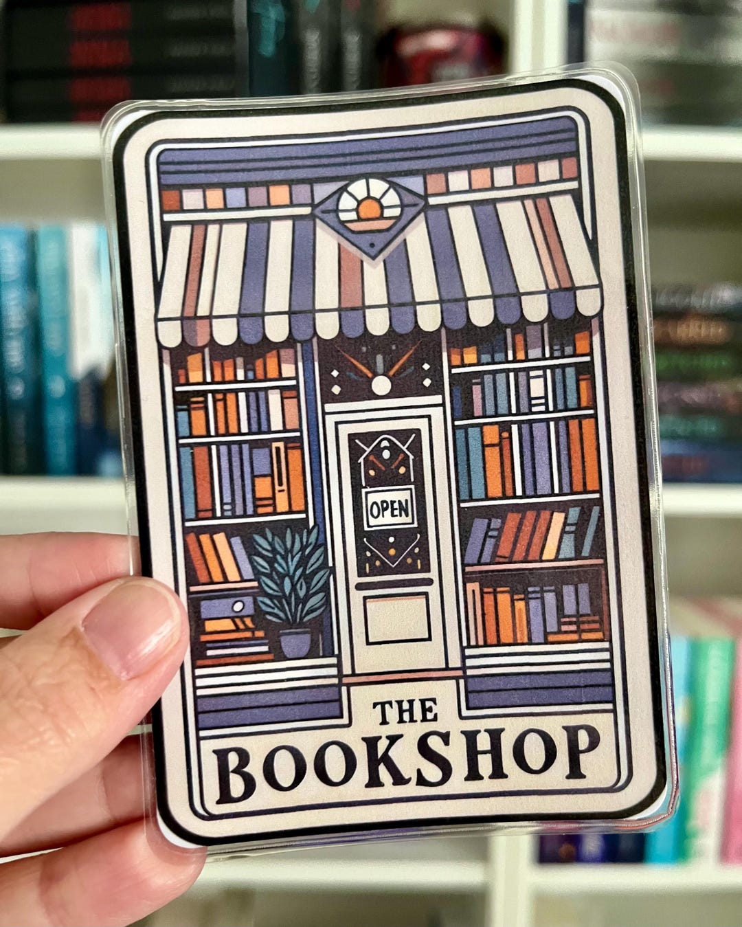The Bookshop Bookmark, Tarot Card Bookmark, Gift for Book Lover - Etsy