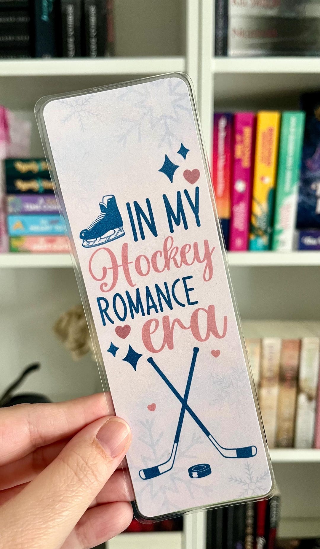In My Hockey Romance Era Bookmark, Gift for Book Lover, Hockey Romance ...