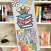 Affirmations Bookmark | Yellow Cute Book Mark | Book Lover | Books ...