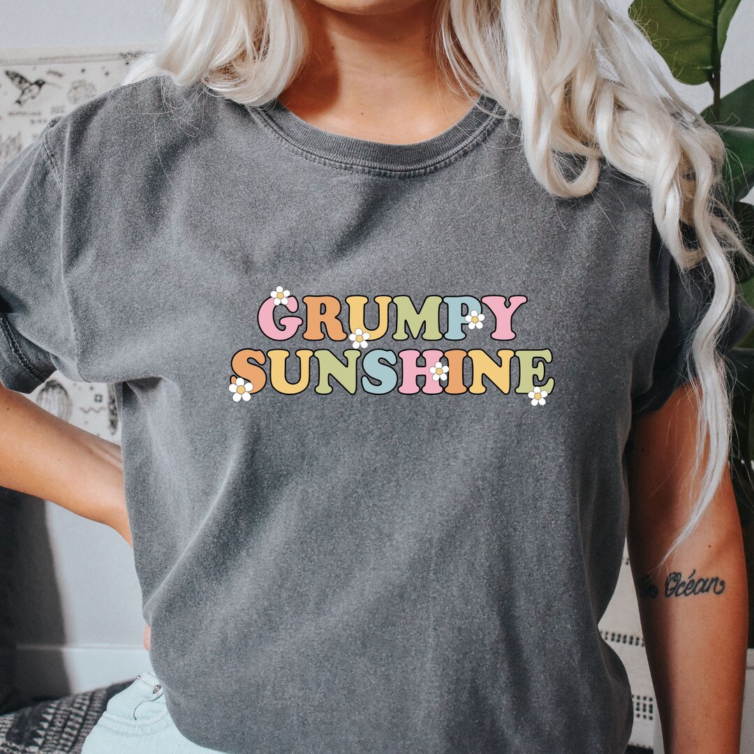 Grumpy Sunshine Shirt, Book Tropes, Bookish Shirt, Book Lover Shirt ...