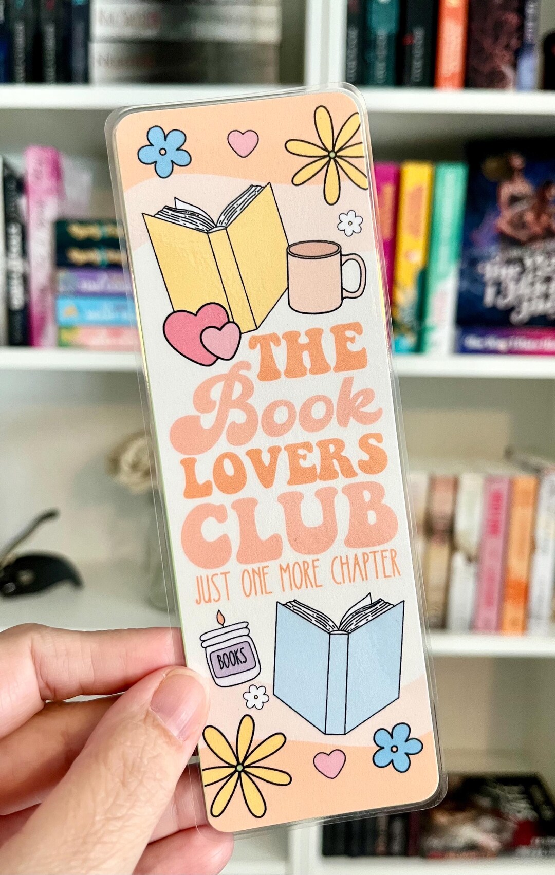 The Book Lovers Club Bookmark, Gift for Book Lover - Etsy