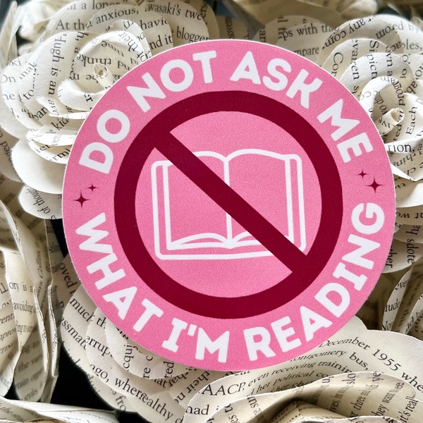 Ask Me What Book Im Reading - Etsy