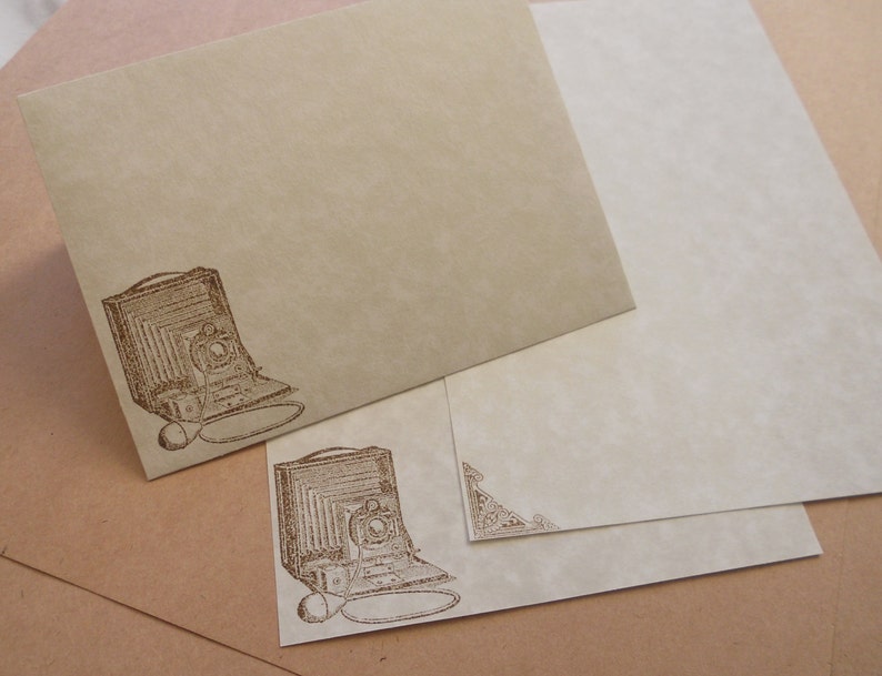 Parchment Paper Stationery Set Hand Stamped Writing Paper Etsy parchment-paper-stationery-set-hand-stamped-writing-paper-etsy