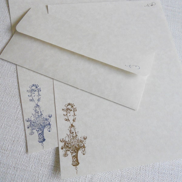 Parchment Roses - Etsy