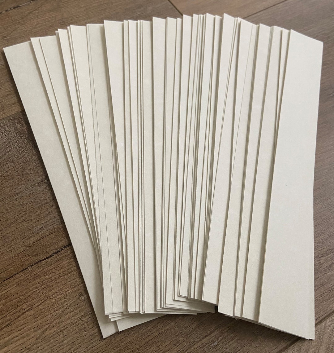 150 Strips of Scrap Parchment Paper for Gift Tags Journaling - Etsy