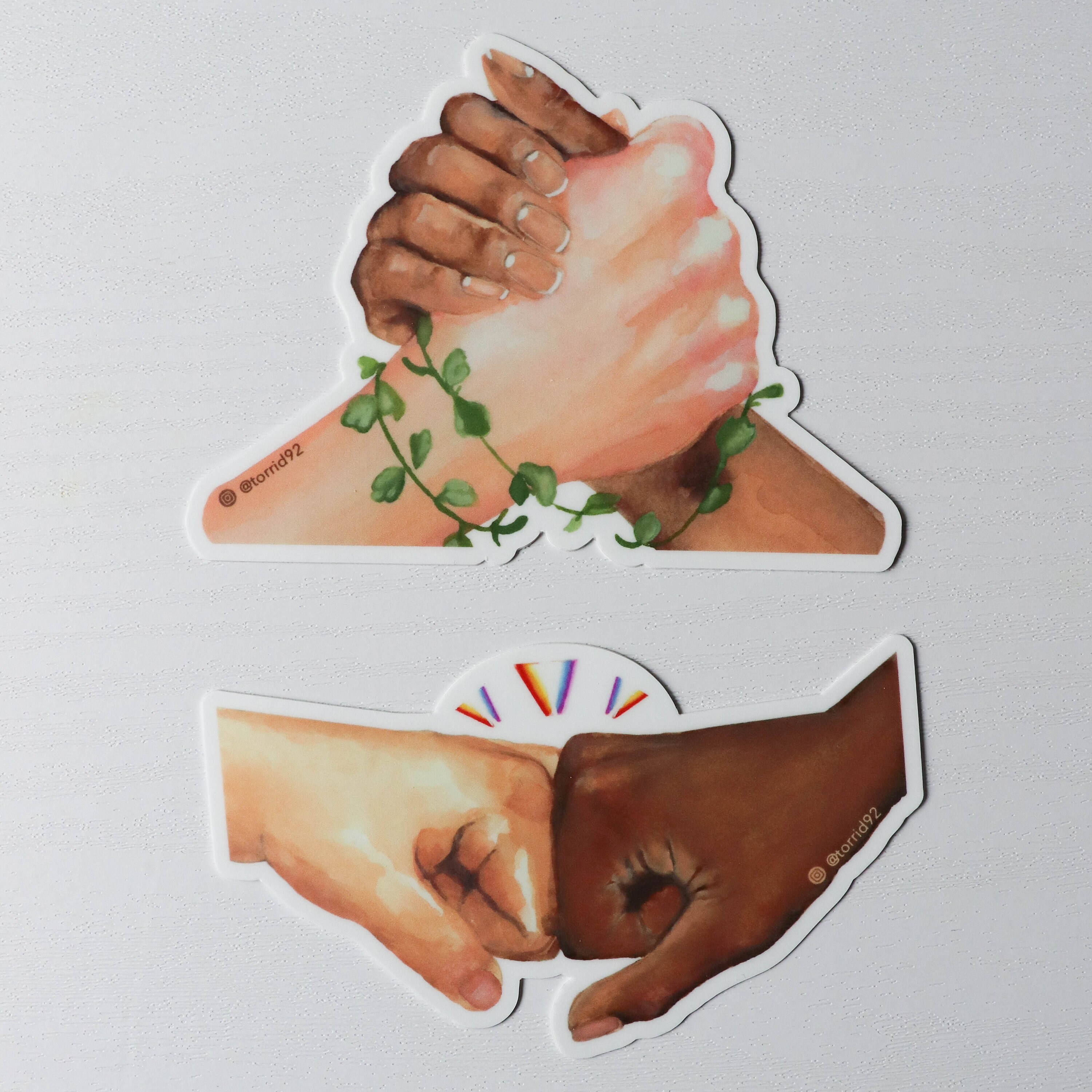 Racial Justice Protest Sticker Set - Etsy