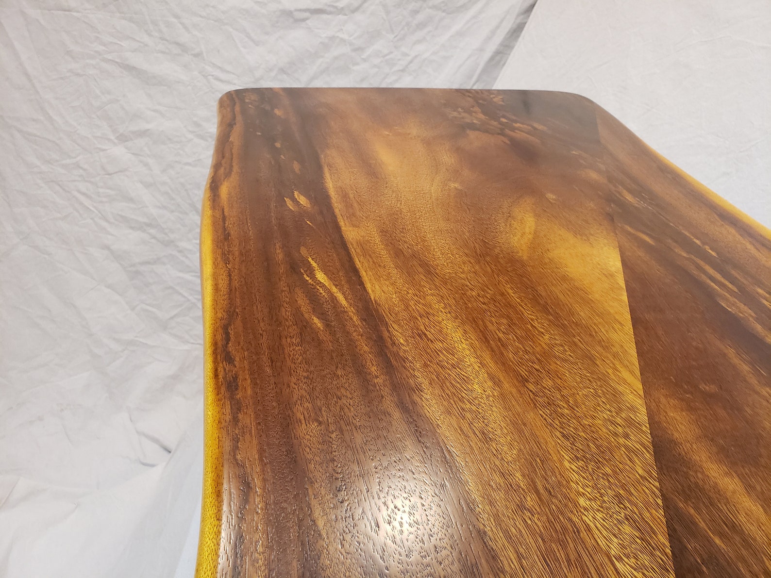 Beautiful Monkey Pod Coffee Table, or Desk Gorgeous Natural Wood Slab ...