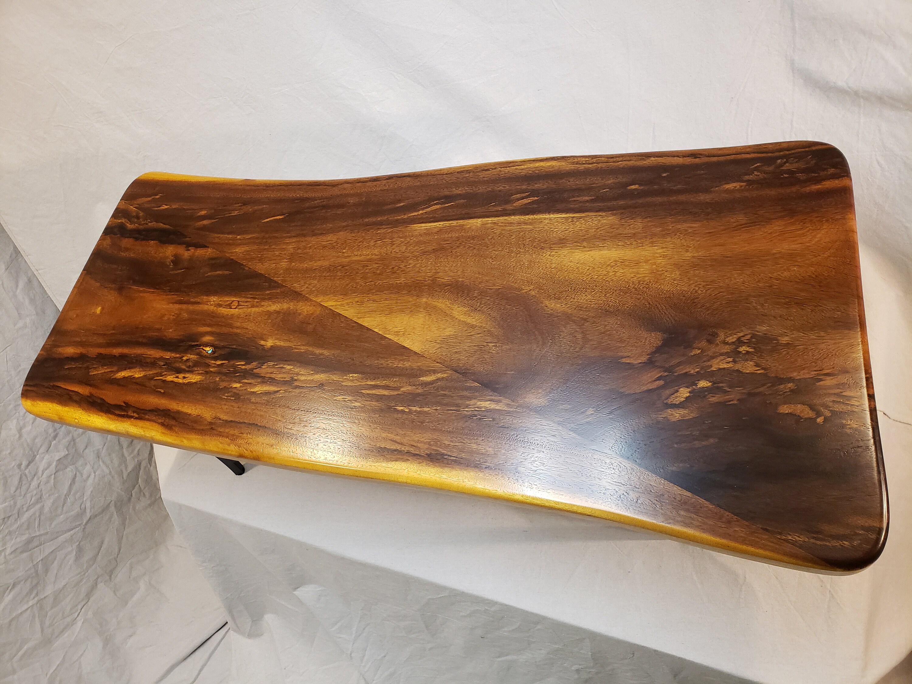 Beautiful Monkey Pod coffee table or desk Gorgeous natural | Etsy