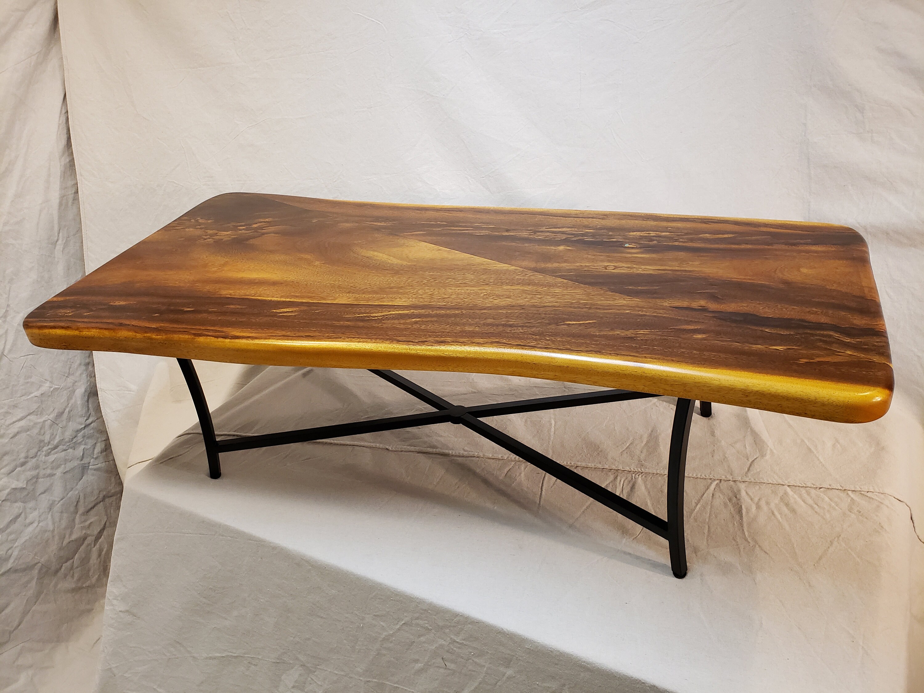 Beautiful Monkey Pod coffee table or desk Gorgeous natural | Etsy