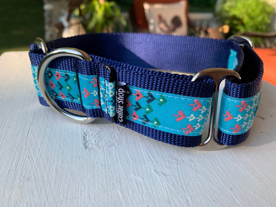 The Fergus! - 1.5" Martingale Collar - Etsy