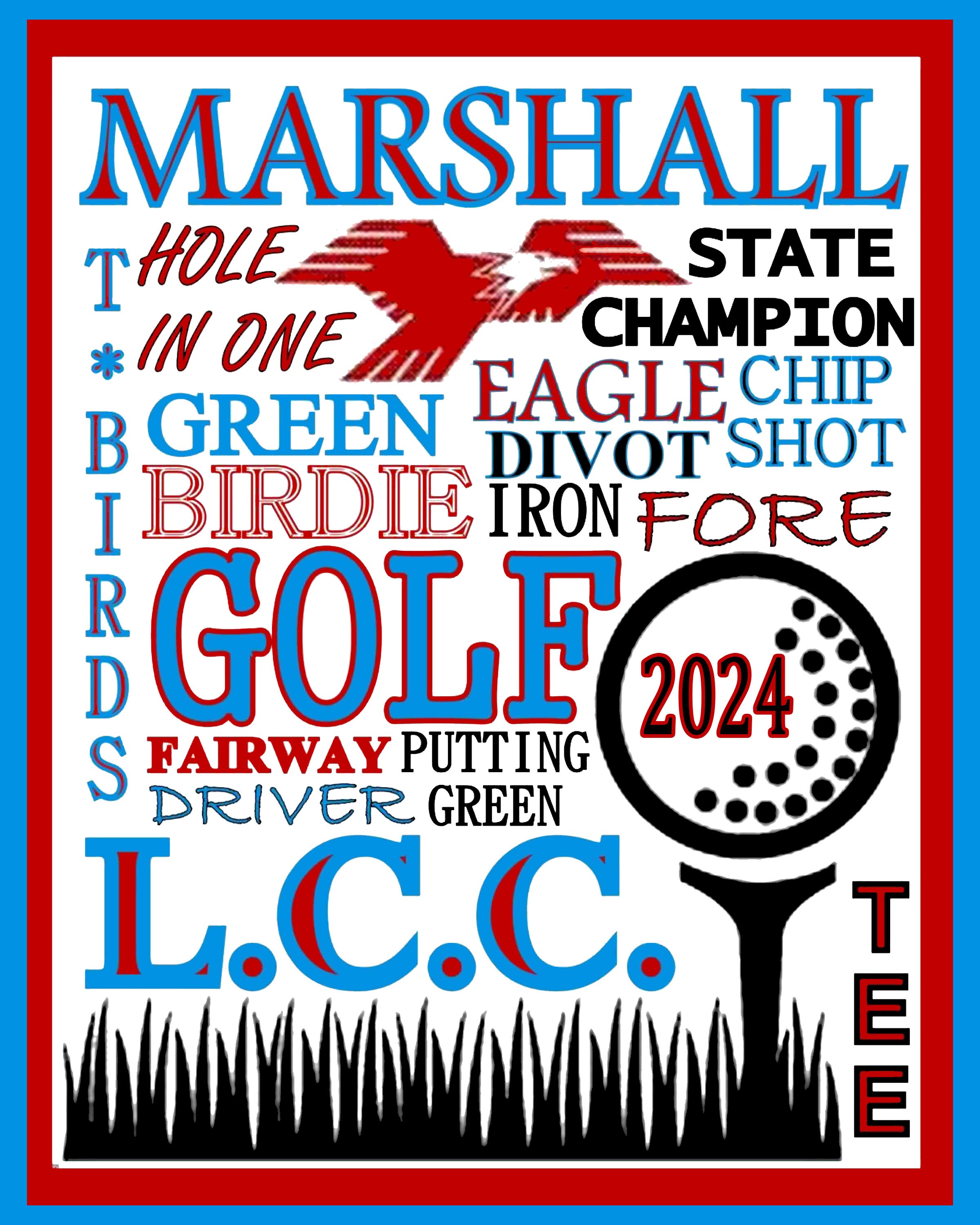 Golf Print Custom Golf Poster, Golf Team Gift Golf Poster Golf Sign ...