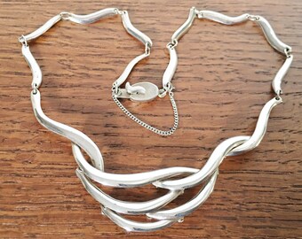 Sterling Silver safety chain bracelet necklace jewelry | Etsy