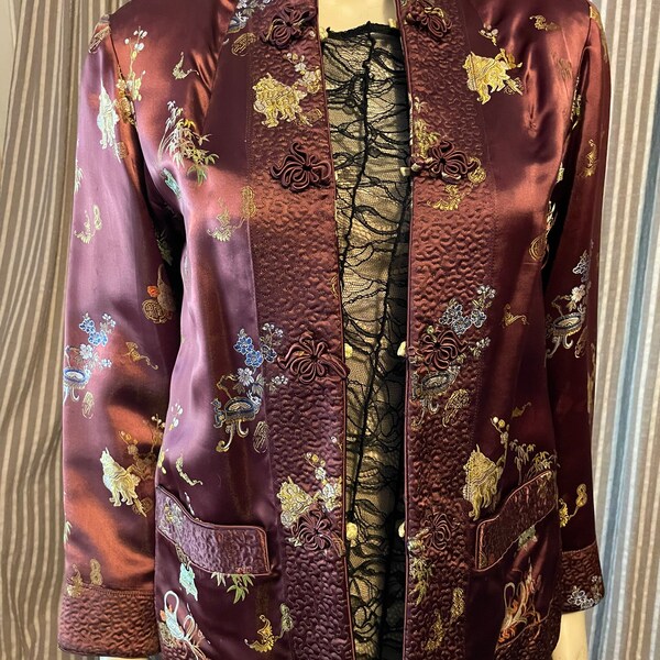 Silk Evening Jacket - Etsy