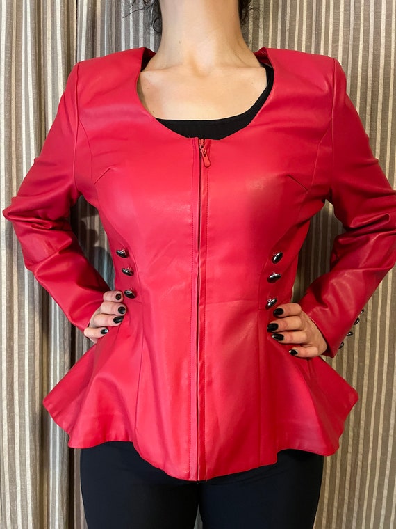 Red Ringmaster costume jacket - Gem