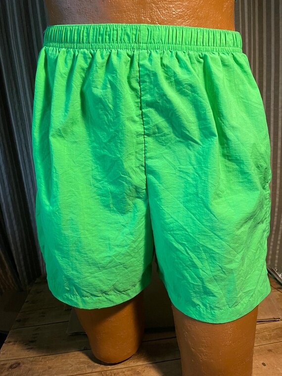 Vintage neon green nylon - Gem