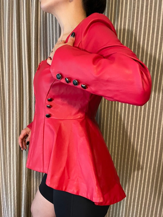 Red Ringmaster costume jacket - Gem