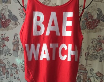 Bae Watch Swimsuit - Etsy