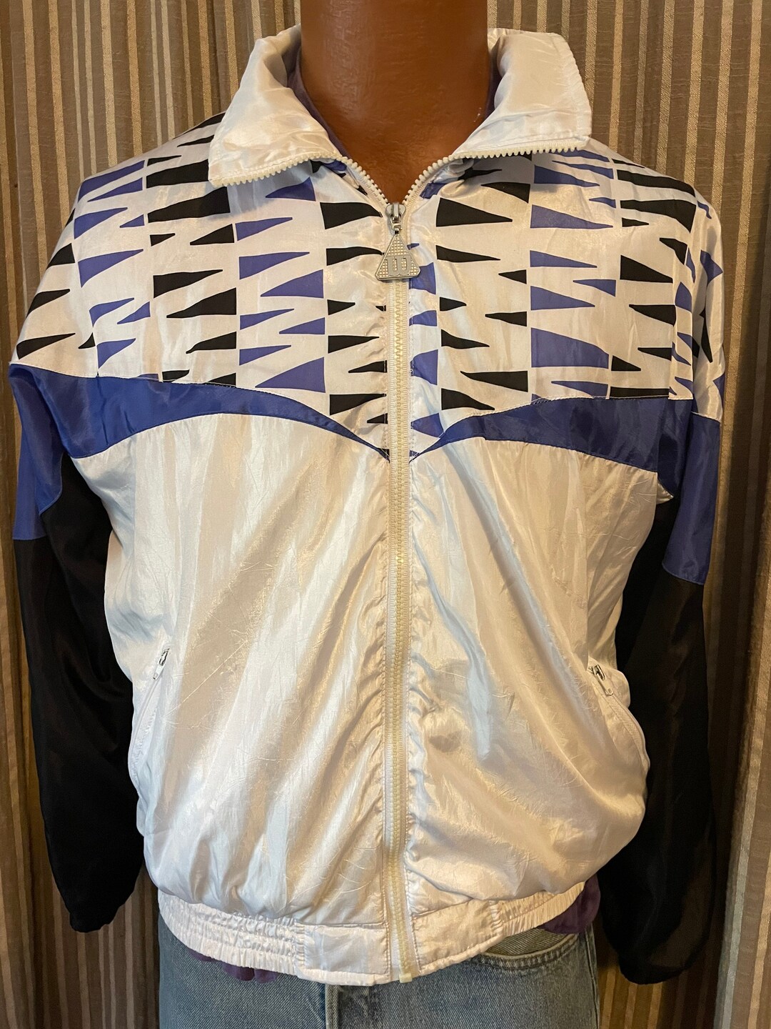 Vintage Wilson Windbreaker Jacket - Etsy