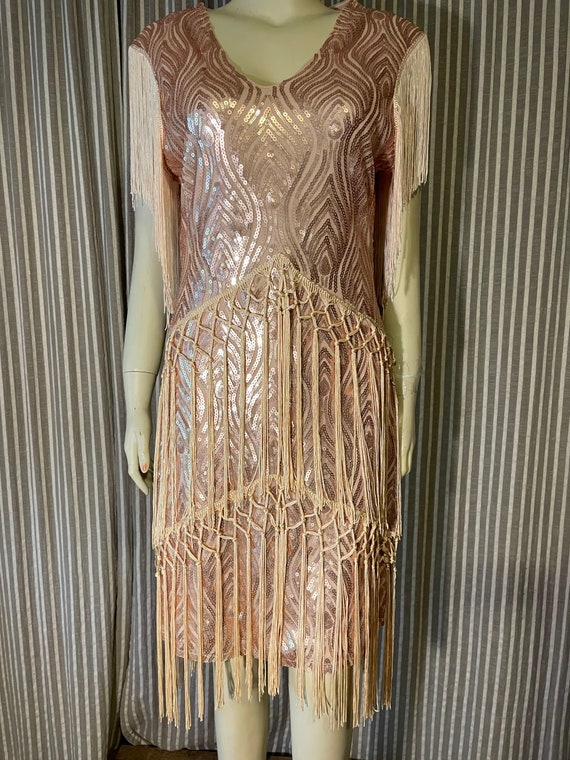 Retro express fringe sequin - Gem