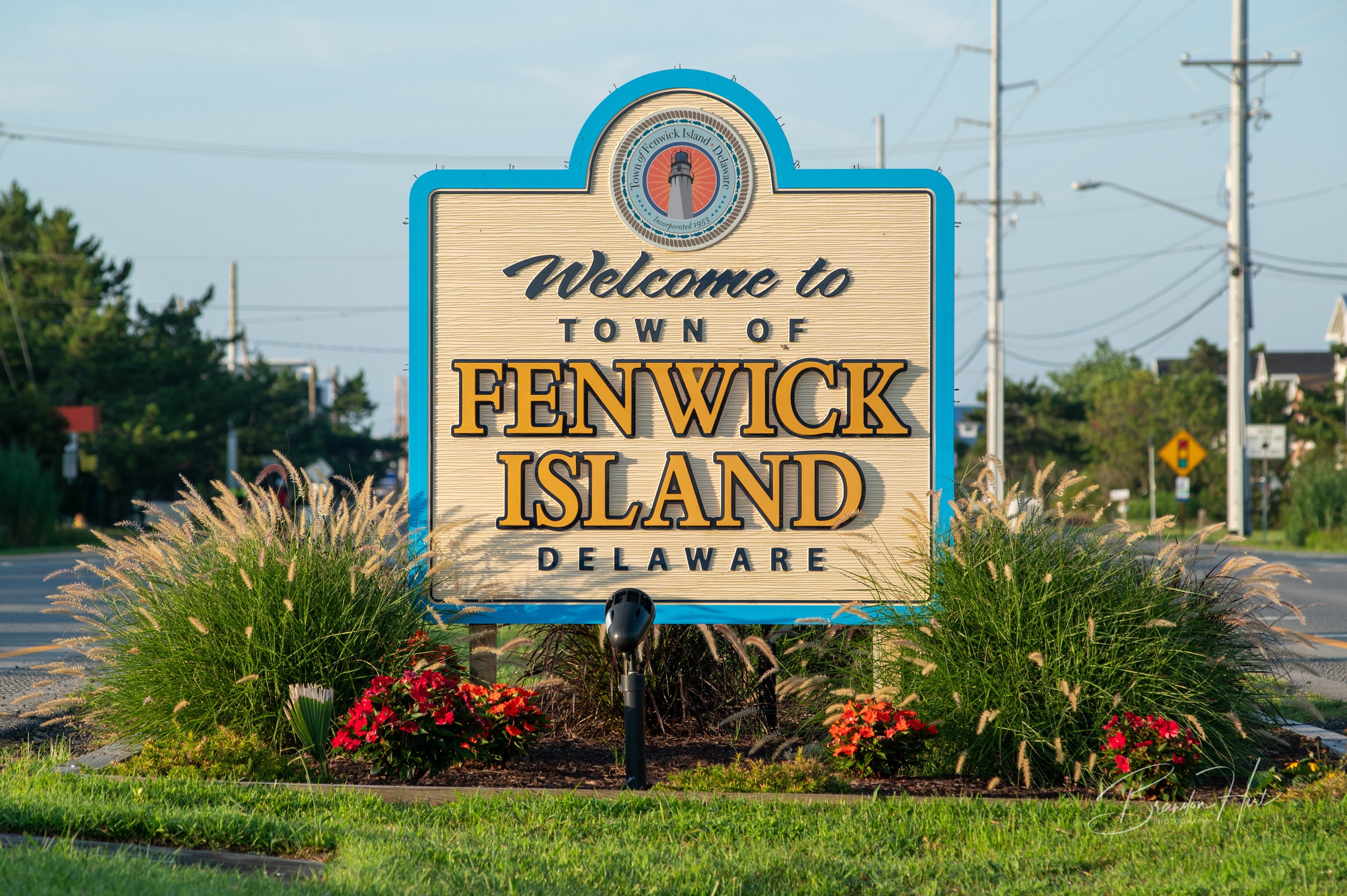 Fenwick Island Welcome Sign Delaware - Etsy