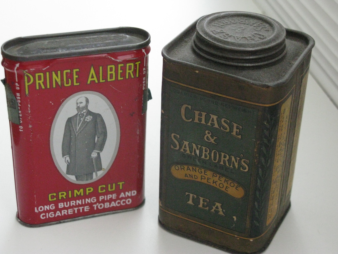 COLLECTABLE Tins/prince Albert Tobacco Tin/chase and Sanborn Black Tea ...