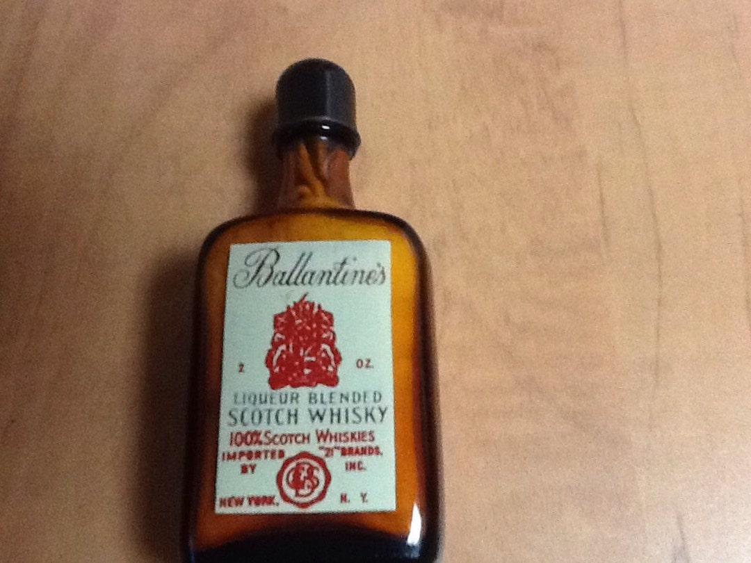 Vintage Lighter, Vintage Ballantine's Scotch Whiskey Table Lighter ...