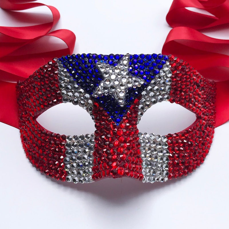 Puerto Rico Mask - Etsy