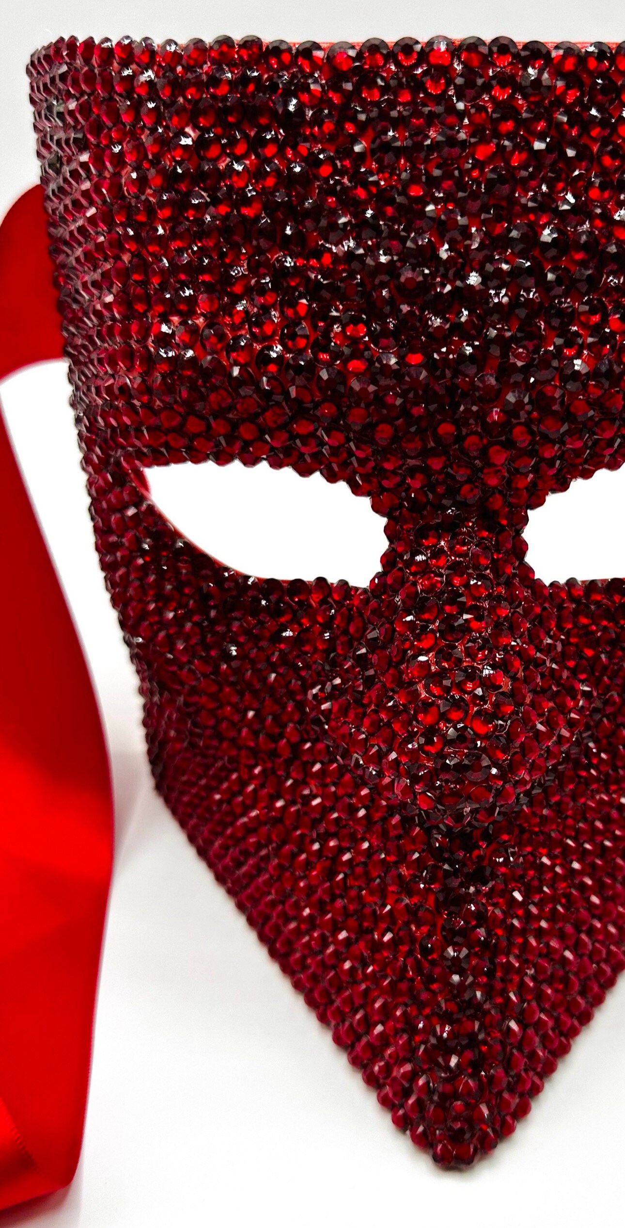 Eyes Wide Shut Ruby Red Bauta Masquerade Mask - Etsy