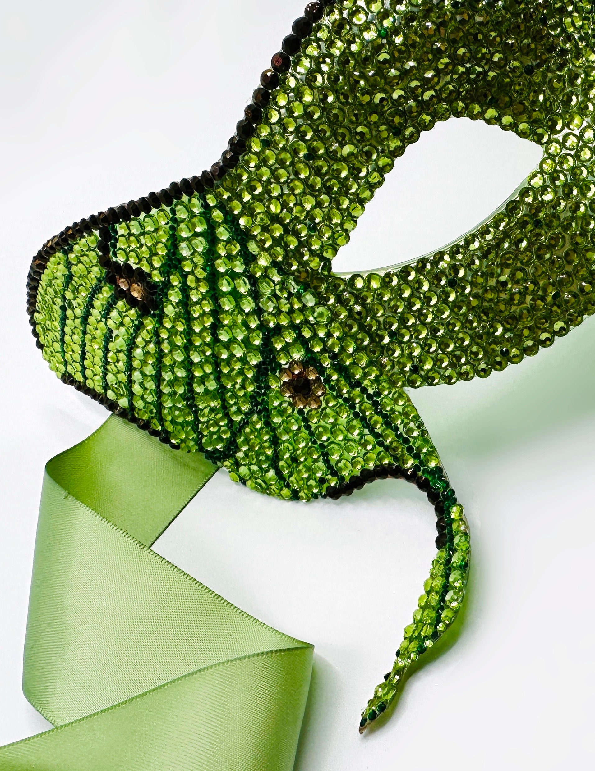 Luna's Moth Crystallized Masquerade Mask - Etsy