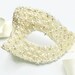 Starry Skies Ivory Pearls Masquerade Mask - Etsy