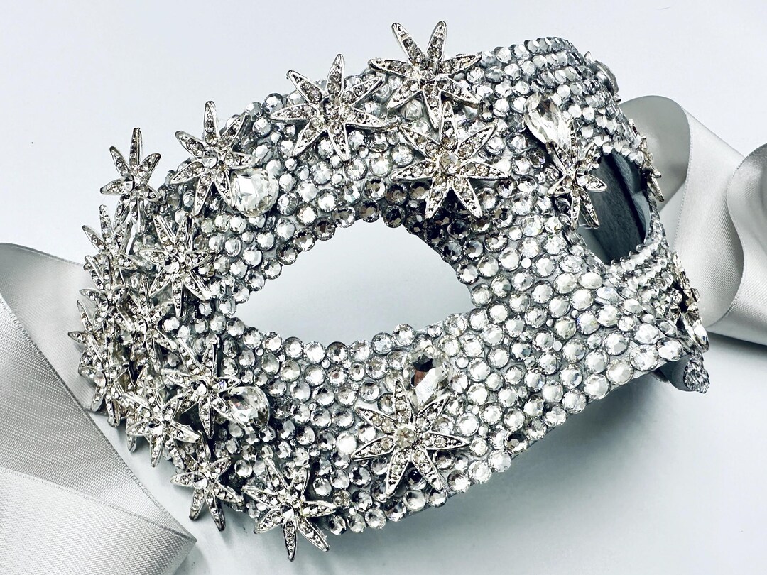 Twinkle Twinkle Little Stars Men's Venetian Clear Swarovski Rhinestone ...