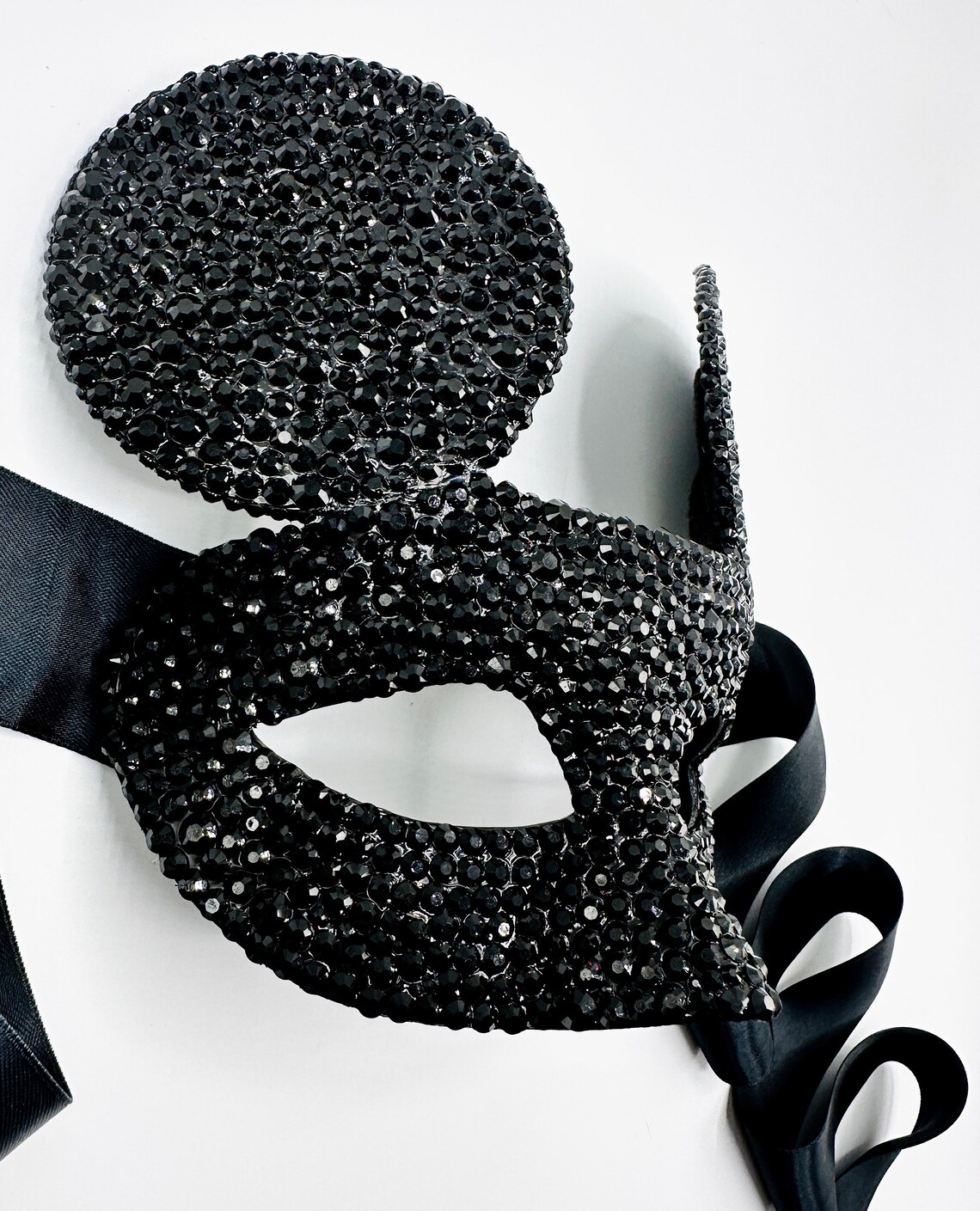 Mouse Rhinestone Masquerade Mask - Etsy