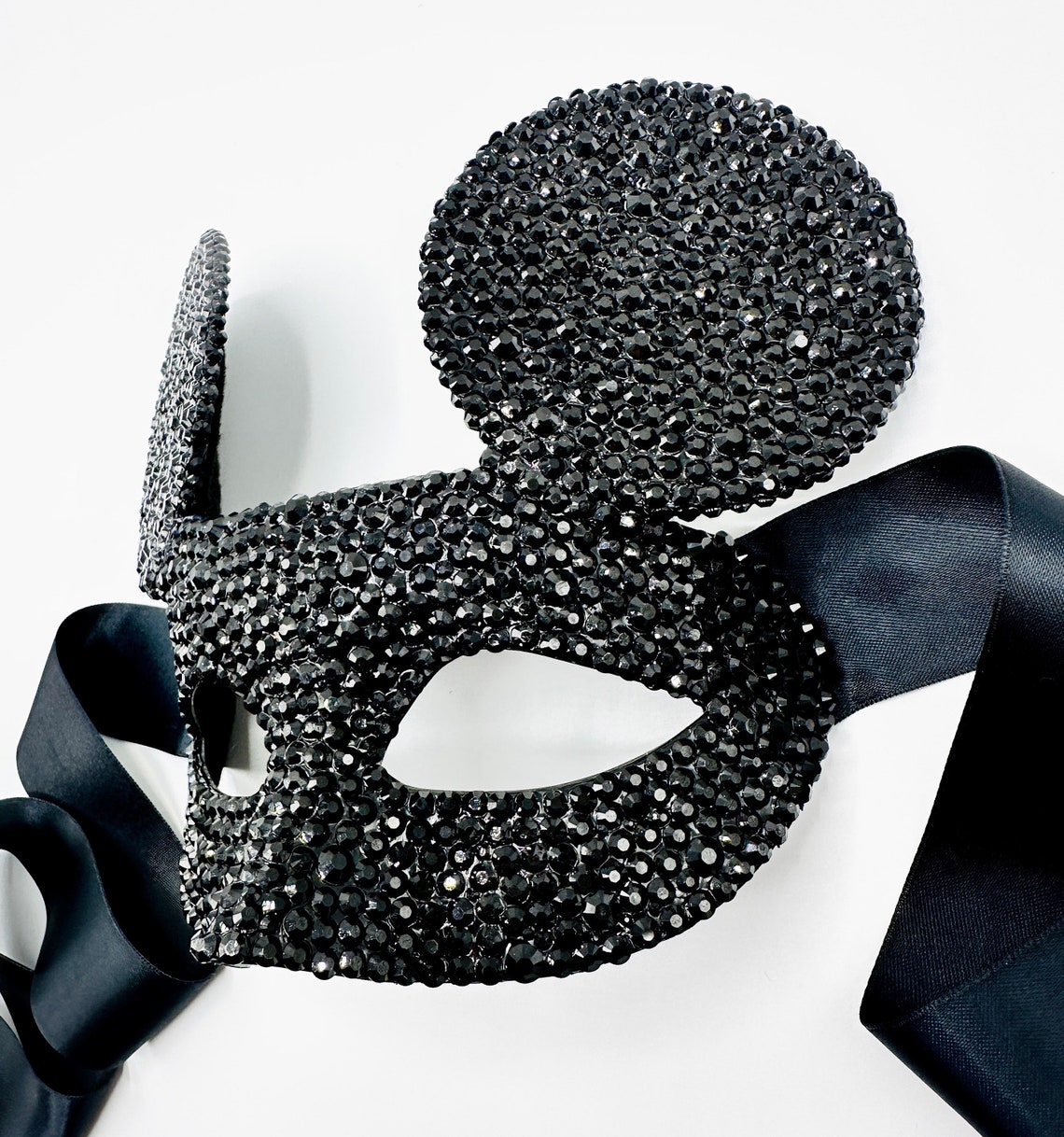 Mouse Rhinestone Masquerade Mask - Etsy
