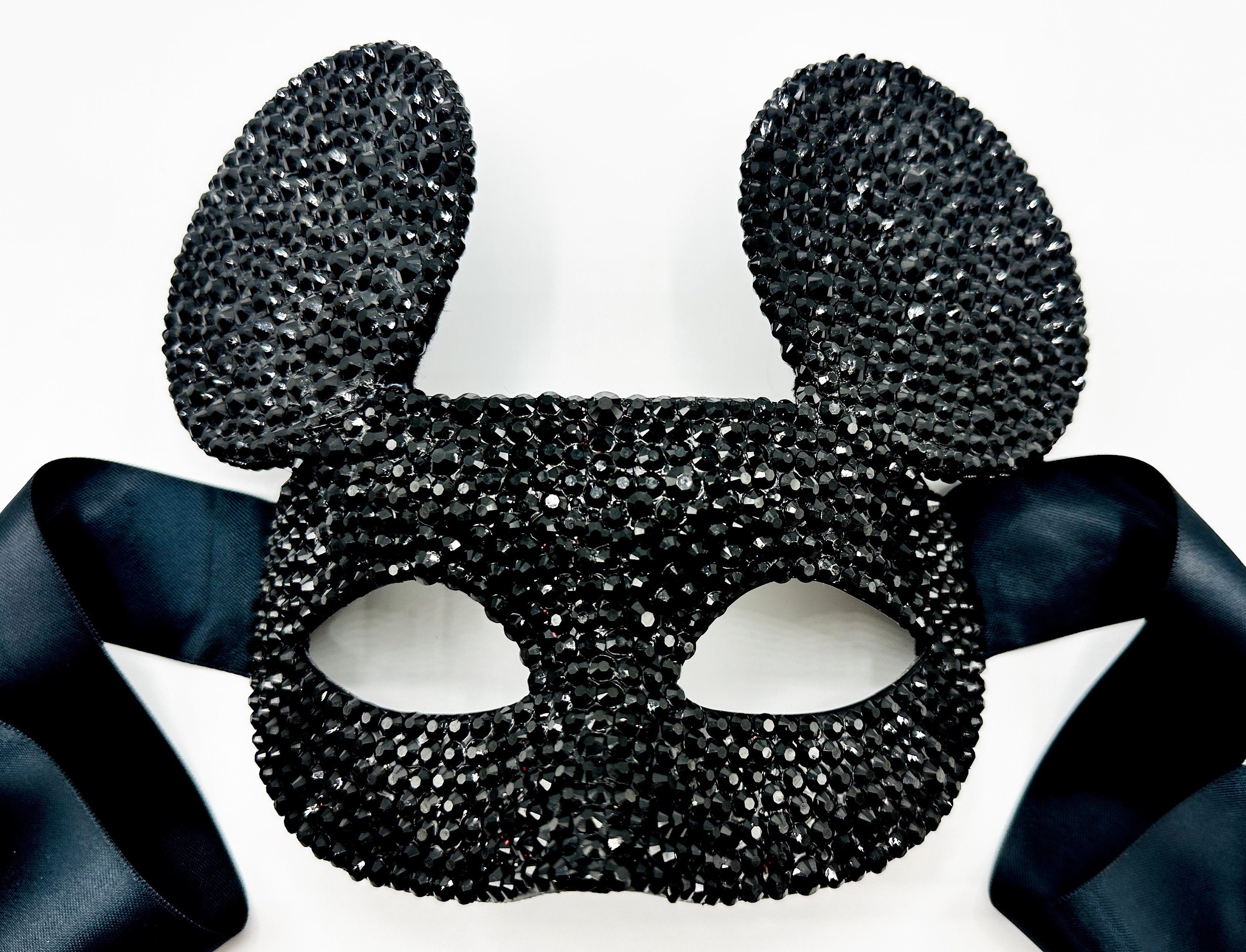 Mouse Rhinestone Masquerade Mask - Etsy