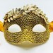 Golden Greek Pearls Masquerade Mask - Etsy